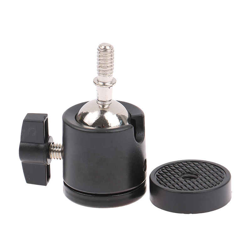 1/4 Hot Shoe treppiede montaggio fotocamera adattatore testa sfera culla testa a sfera con LoAH Th