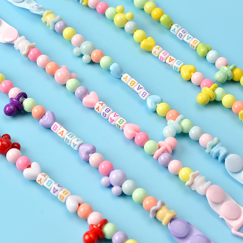 1Pc Cartoon Baby Pacifier Clip Chain Dummy Holder Adjustable Pacifier ...