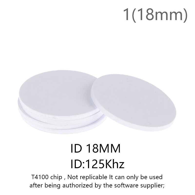 5PCS ID125Khz IC 13.56Khz RFID Tags T5577 Writable Stickers Proximity ...