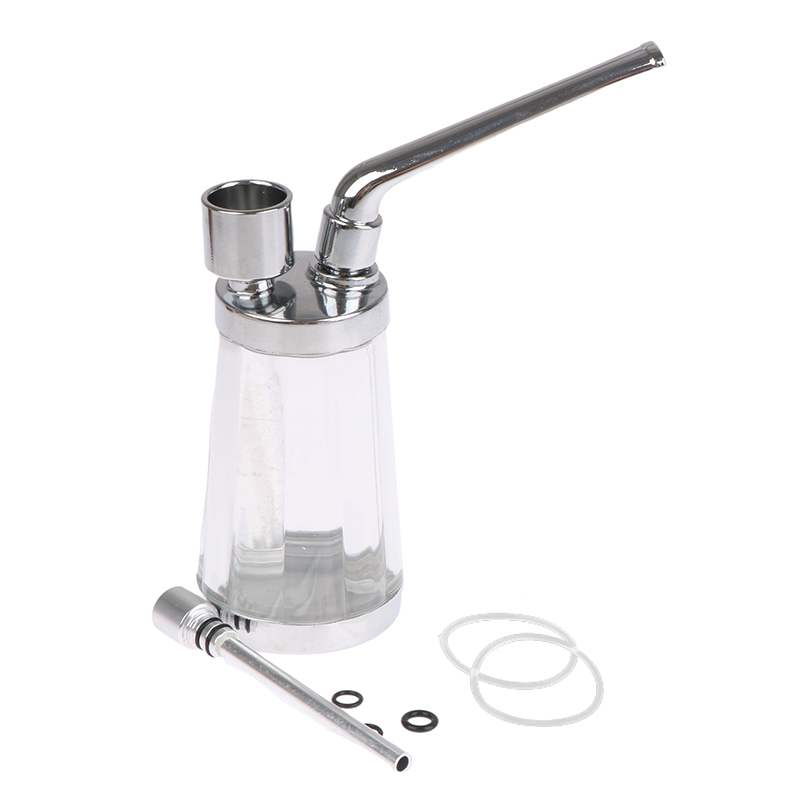 Bottle Water Pipe Portable Hookah Shisha Tobacco Smoking Pipes Metal Tube Filte