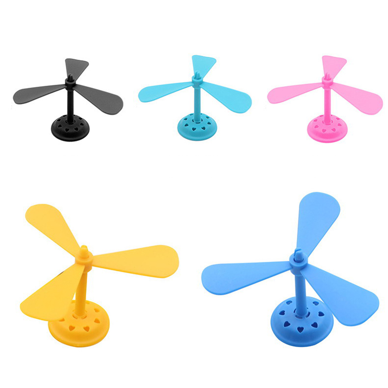 Piccola Ventola Casco Moto Decorazione Autoadesivo Personalità Rotante Fa BII