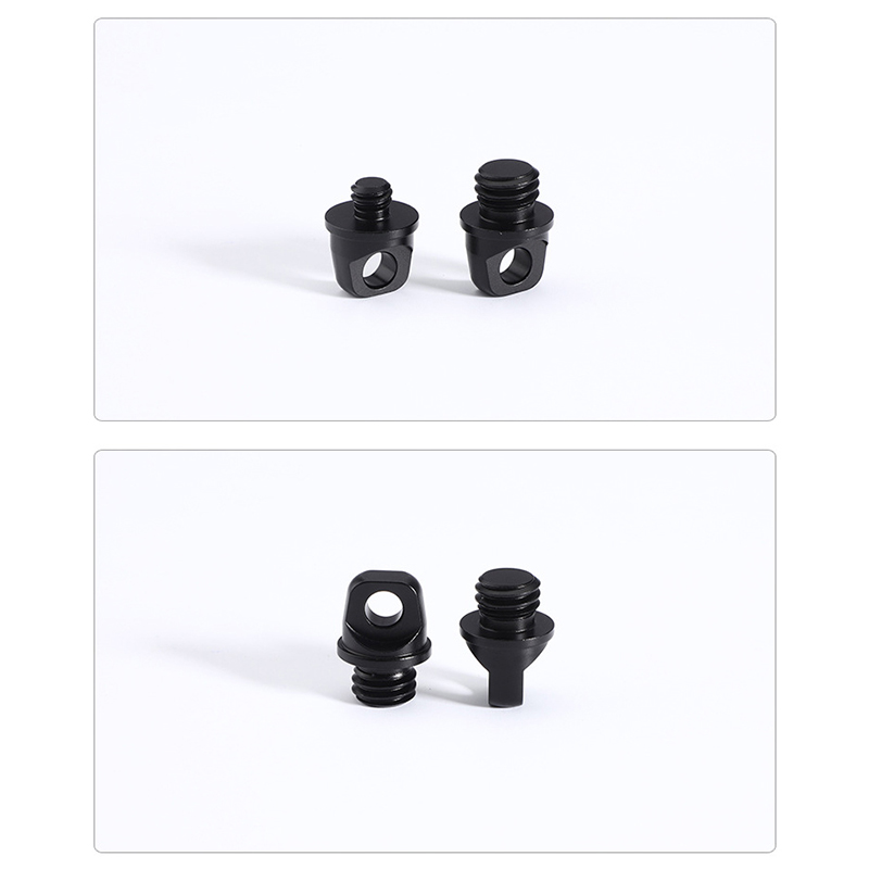 Accessori fotocamera tracolla fibbia di sicurezza vite metallo 1/4 cordino vite Th