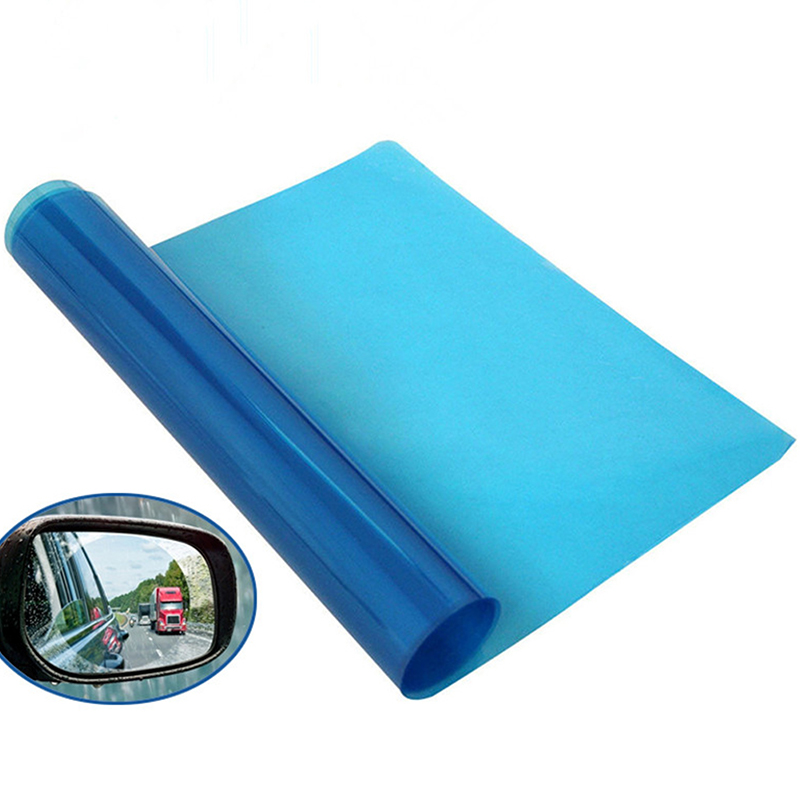 30cmx100cm Car Side Window Rearview Rain Film Anti-Fog Rain-proof Sticker Fi-wf