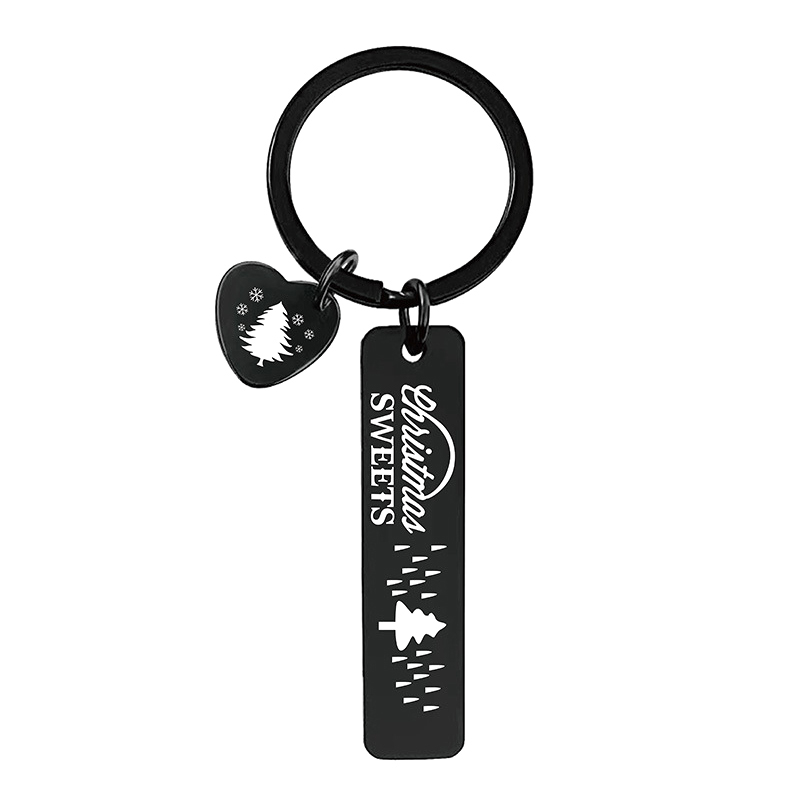 Portachiavi Natale Inciso Genitori Bambini Regalo Portachiavi Ciondolo