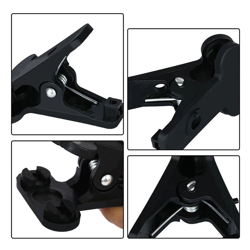 Fotografia clip a molla e morsetti laterali lampada da tavolo clip illuminazione accessori Th