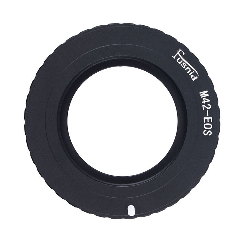 M42-EOS Adapter Ring With Zoom Chip Aluminum M42 Lens To Canon EOS Adapter Ring