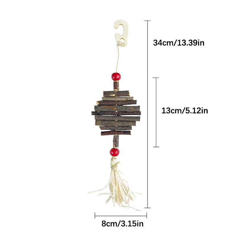 Giocattoli da masticare legno di mela biologica naturale coniglio coniglio coniglio coniglio dente giocattolo da masticare SB