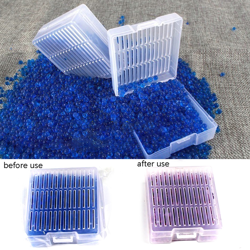Gel Perline Essiccanti Colore Cambiamento Indicatore Assorbitore Umidità Deumidificatore Th