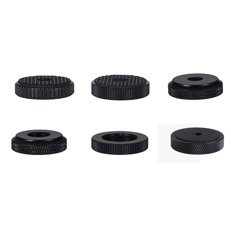 Vite fotocamera 1/4 3/8 5/8 dadi treppiede DSLR selfie stick supporto flash adattamento ~~