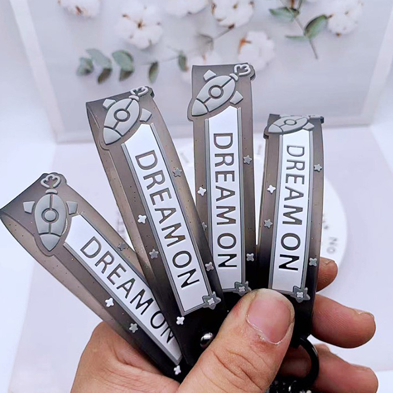 Cartone animato Lecca-lecca Olio Galleggiante Liquido Creativo Portachiavi Carino Lecca Buck ILUK