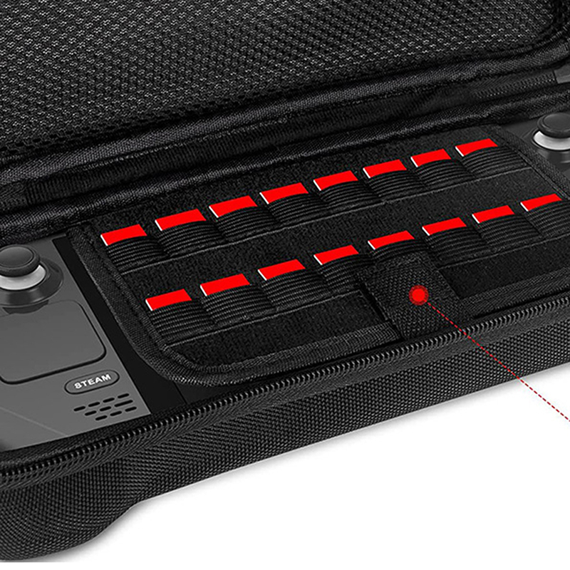 Handheld Game Console Storage Bag for Steam Deck Portable Travel Carrying Case