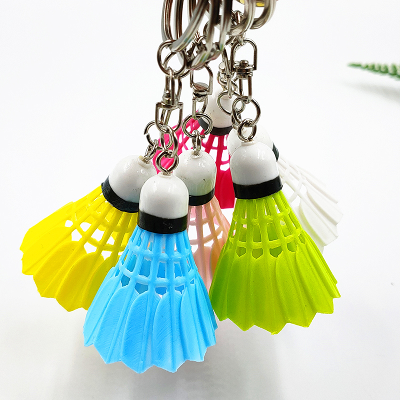 Creative Mini Badminton Keychain Cute Shuttlecock Key Chains Keyring Gifts Th
