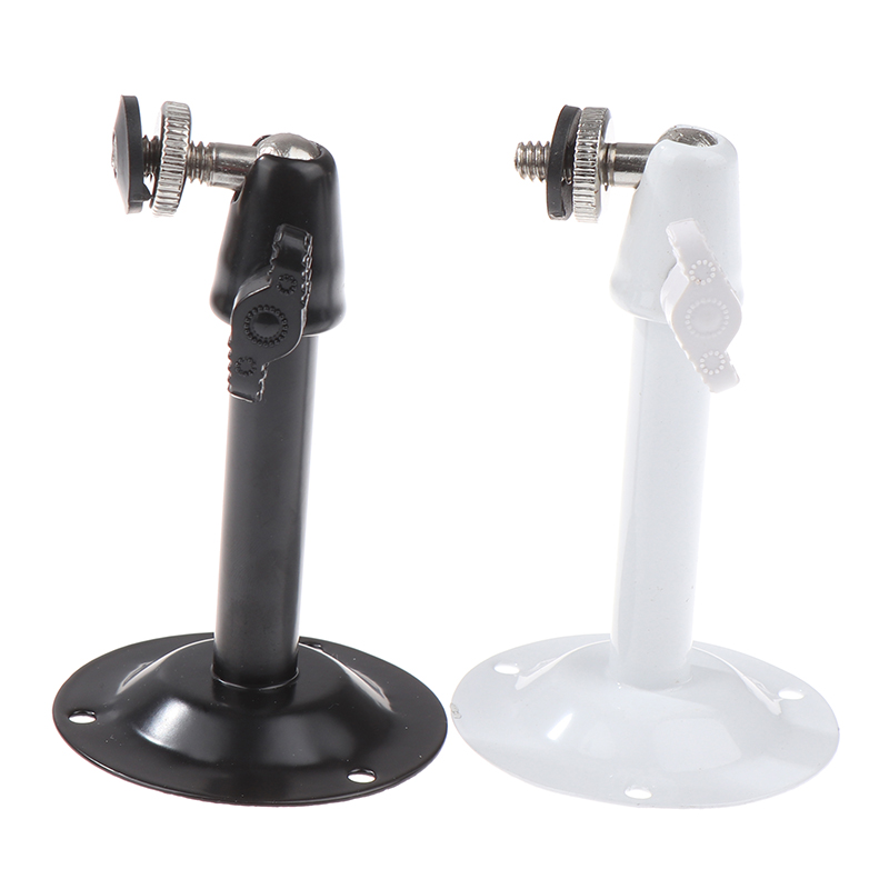 Wall Mount Bracket Installation Metal Holder Secure Rotary CCTV Camera ...