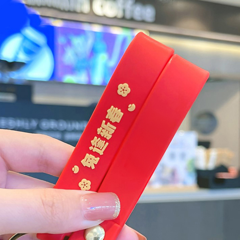 Portachiavi auto Capodanno Coniglio Portachiavi Cordino Chiave Cartoni Cartoni Auto Portachiavi Th