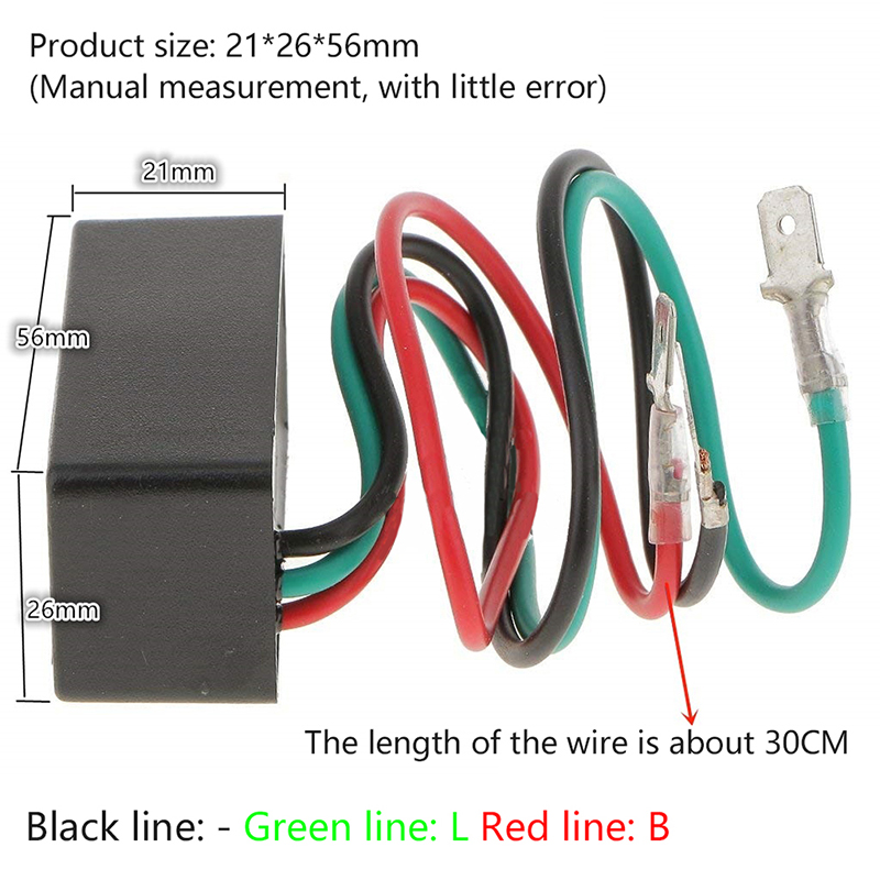 Controller Flash Girare Luce Relè Lampeggiante Moto LED Moto