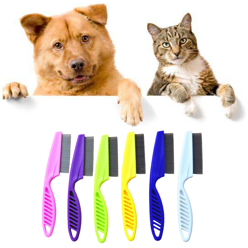 Pettini rimozione peli per animali domestici pulizia pulci pulizia animali domestici pulizia bagno a p