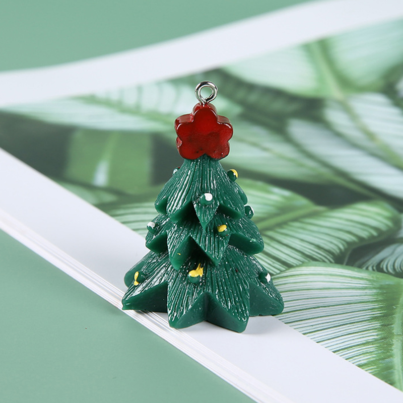 Carini Ciondoli Albero di Natale Pupazzo di Neve Portachiavi Fai Da Te Per Gioielli Realizzazione ZK
