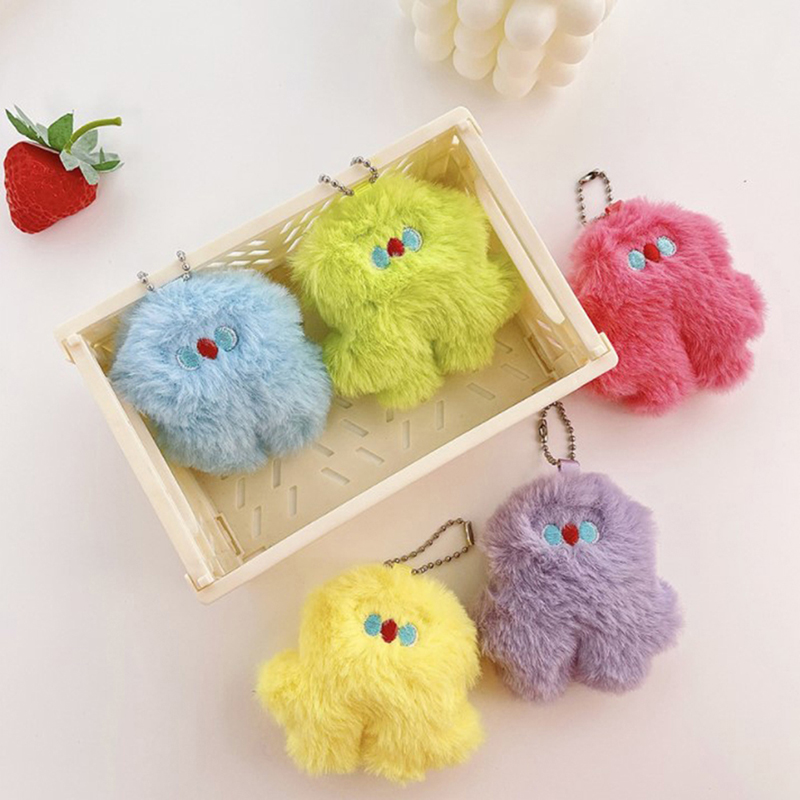 Ciondolo Chiave Quotidiano Superficie Liscia Delicato Artigianato Peluche Ciondolo Coniglio Portachiavi wi