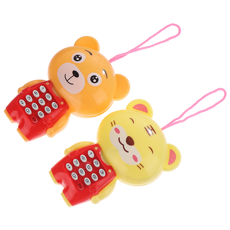 New Electronic Toy Phone Musical Mini Cute Children Phone Cellphone ...