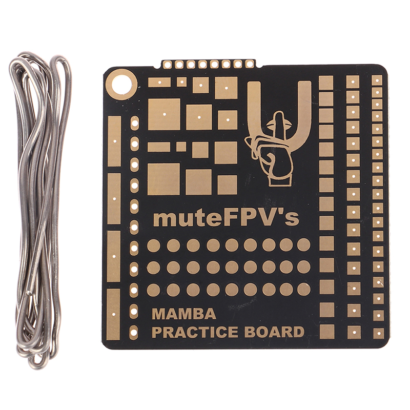 DIATONE MAMBA Soldering Practice Board 49X49X1.6mm for FPV Beginner New ...