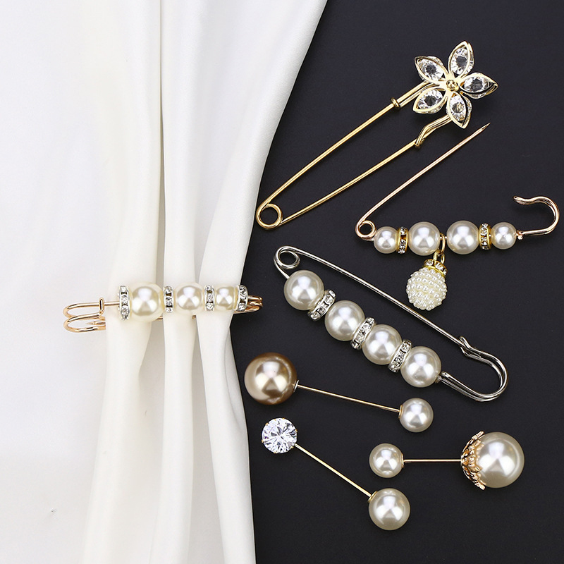 Fashion Waist Pin Brooch Small Pin Waist Artifact One Word Pin Fixed ...