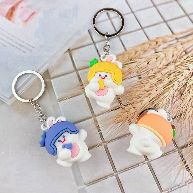 Ciondolo Portachiavi Cartoni Cartoni Cartoni Coniglio Donna Zaino Auto Animali Portachiavi G-yu