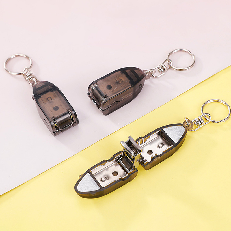 Mini tagliaunghie piegato apertura mascella manicure taglia unghie forbici Z4