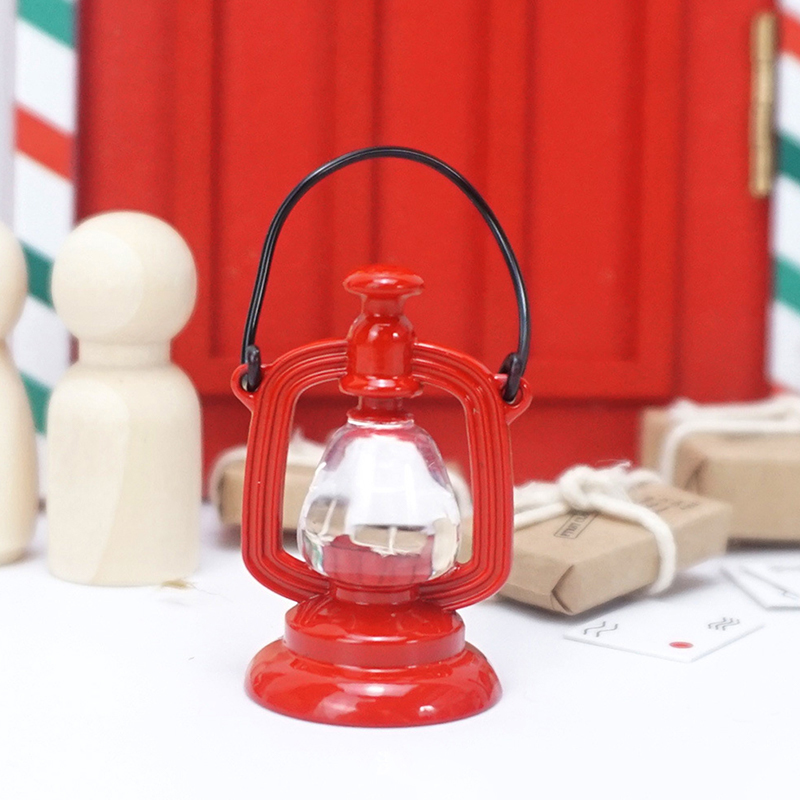 1:12 Dollhouse Miniature Kerosene Lamp Simulation Oil Lamp Model Home ...