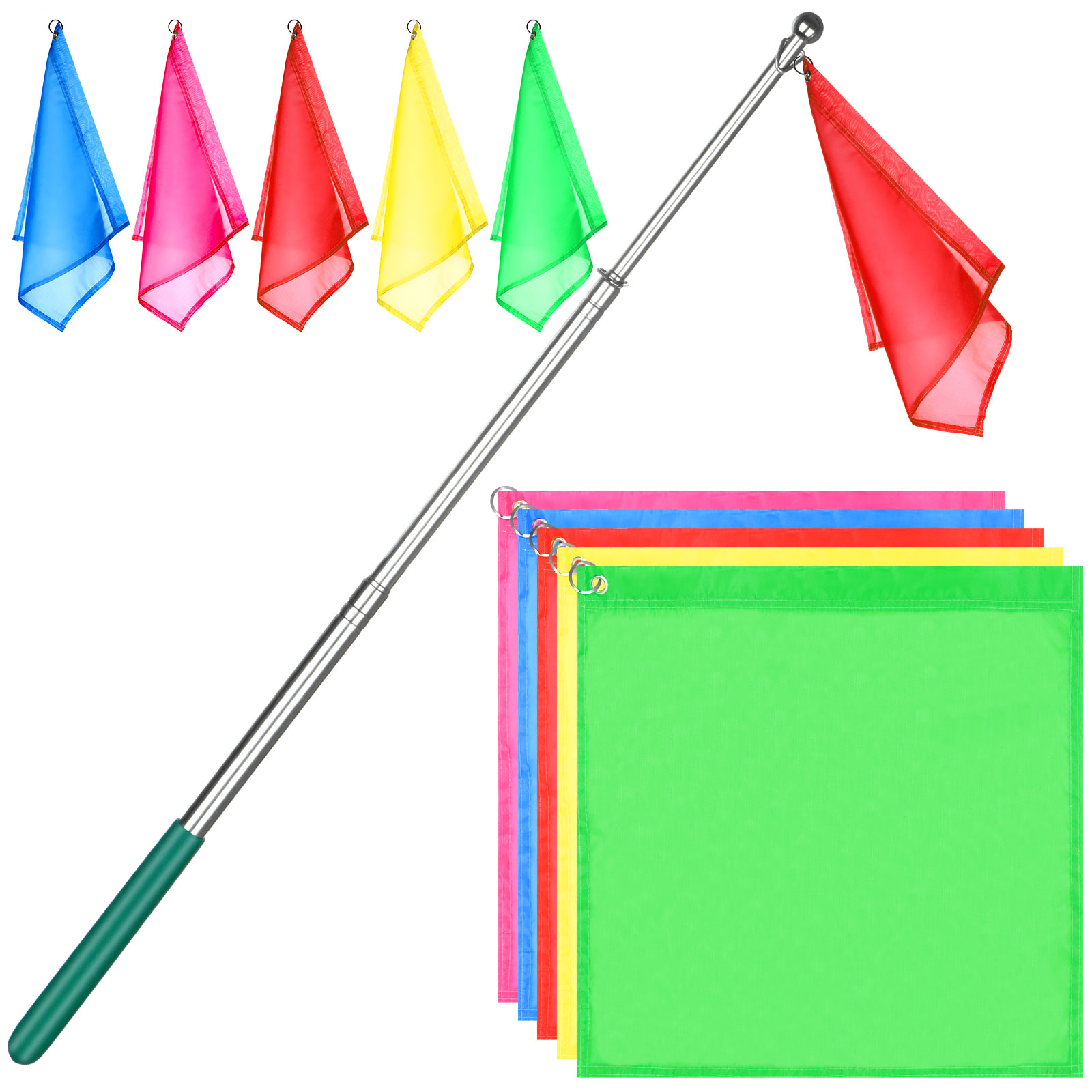 10Pcs Equestrian Training Flags Equestrian Training Equipment