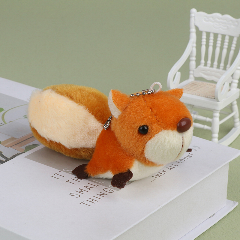 Carino peluche scoiattolo giocattolo cotone peluche imbottito animale scoiattolo bambola giocattoli regalo