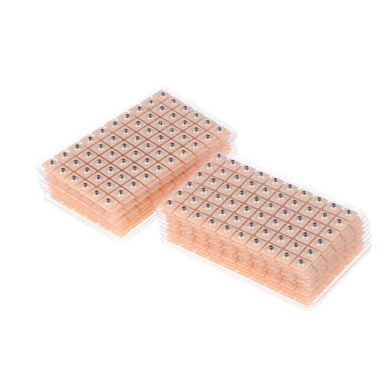 1200Pcs Acupuncture Magnetic Beads Auricular Ear Stickers Massage Ear ...