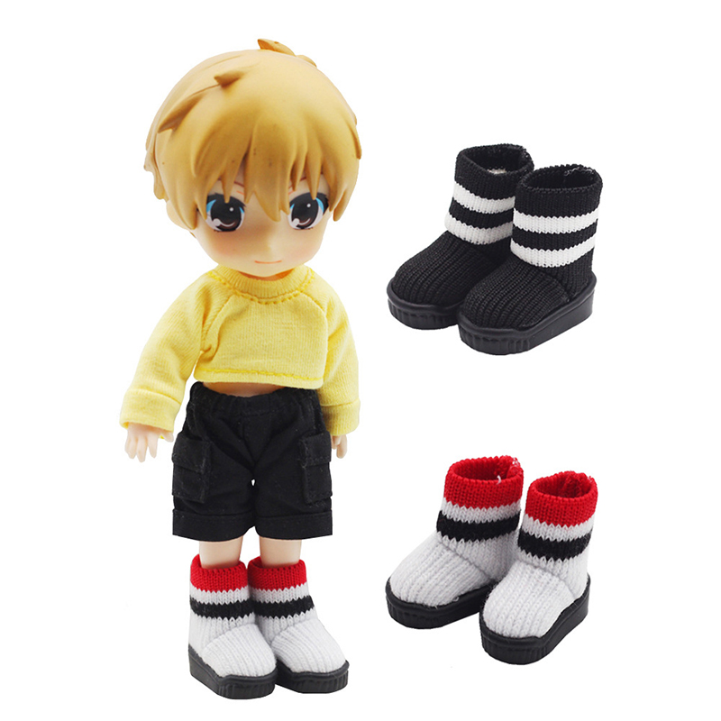 Ob11 DOD 1/12 Bjd Doll Shoes Casual Hand-made Socks Mini Doll Shoes Doll Acce EI