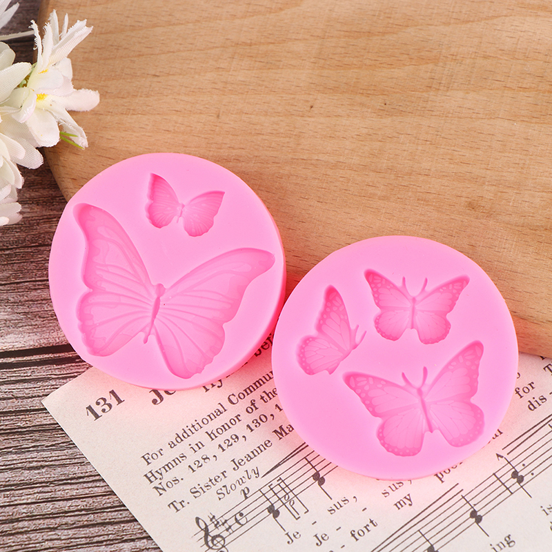 1Pc Butterfly Silicone Molds Mini Butterfly Cake Mold DIY Desserts ...