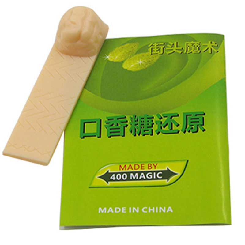 Chewing Gum Restore Magic Trick Magic Novelty Gag Mentalism Illusion Close Up ba