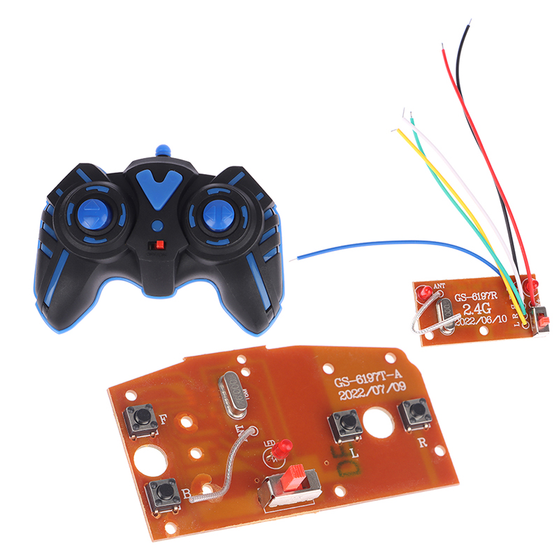 4CH RC Car Remote Control Circuit PCB Transmitter and Receiver Board ...