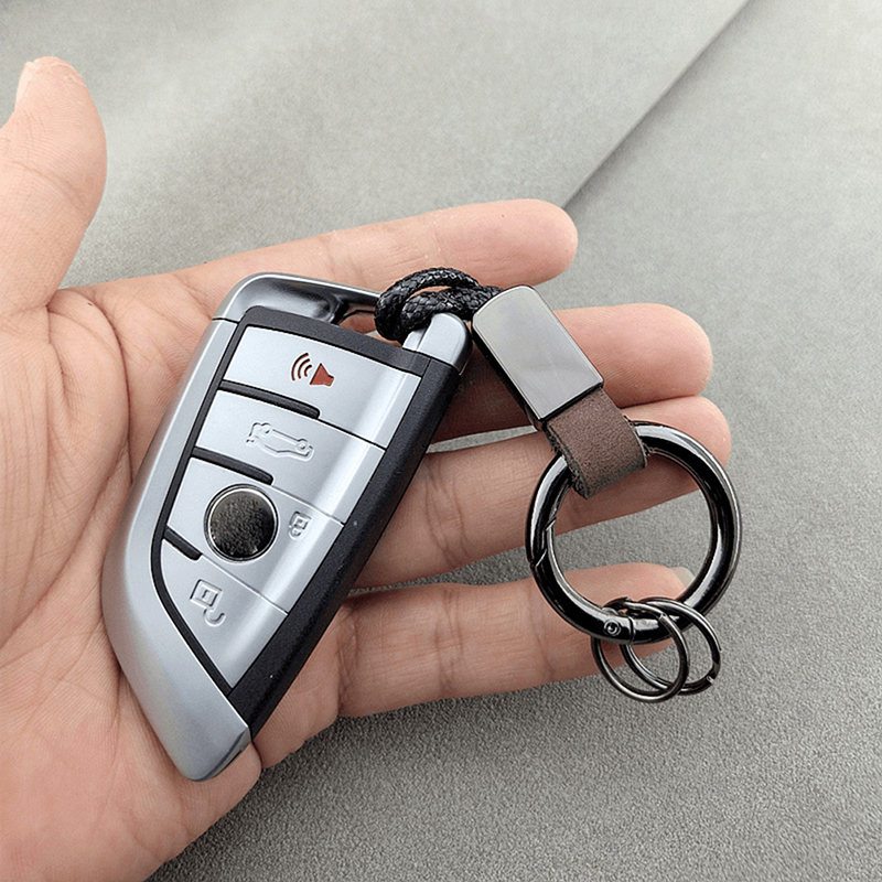 Sangle de trèfle de voiture en cuir en alliage de printemps en alliage