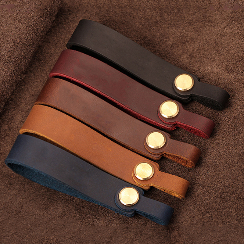 Caracle de trèfle en cuir en cuir de mode