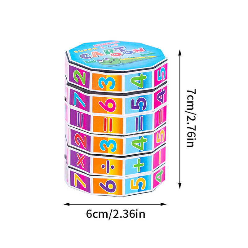 DIGITAL MAGIC CUBE Math Rubik Ajouter un jouet éducatif pour enfants ...