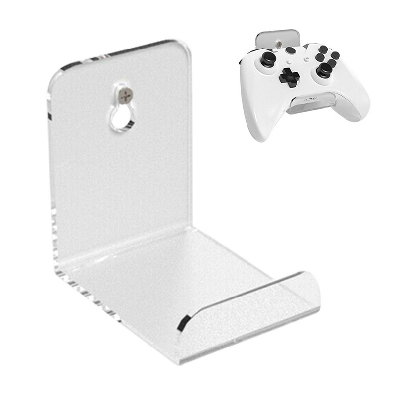 Support de support de support de casque en acrylique mural