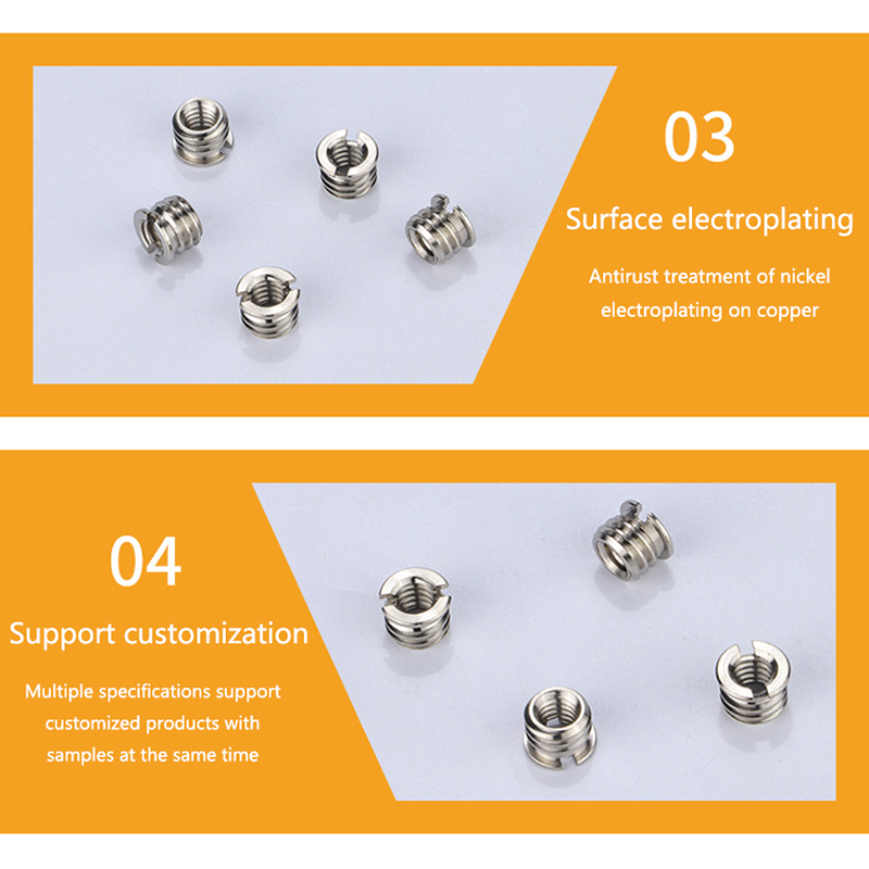 5Pcs 1/4 to 3/8 Screw Universal Camera Adapter Conversion Nut Set Tripod Mono ba