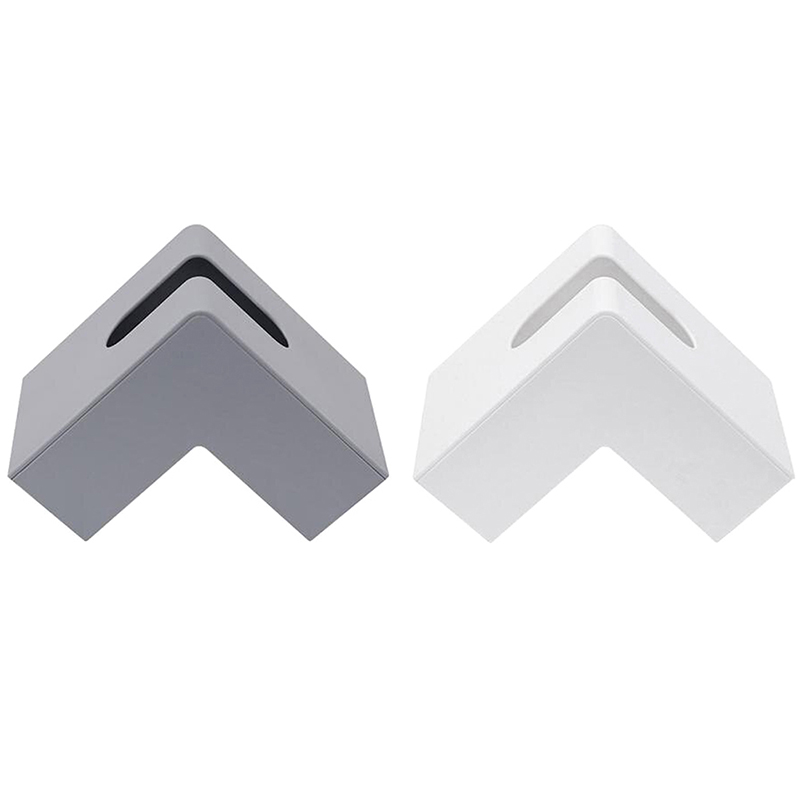 Nordic Right Angle Desktop Napkin Paper Storage Case Tissue Box Holder ...