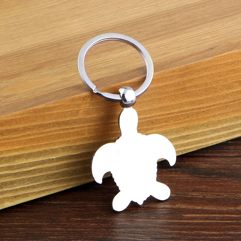 Fashion Tortoise Key Chain Personality Animal Pendant Car Key Holder Keychain