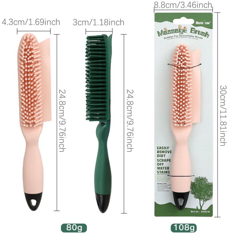 Spazzolino da massaggio multifunzionale bagno per animali domestici vestiti divano rimozione peli cane rimozione RODE