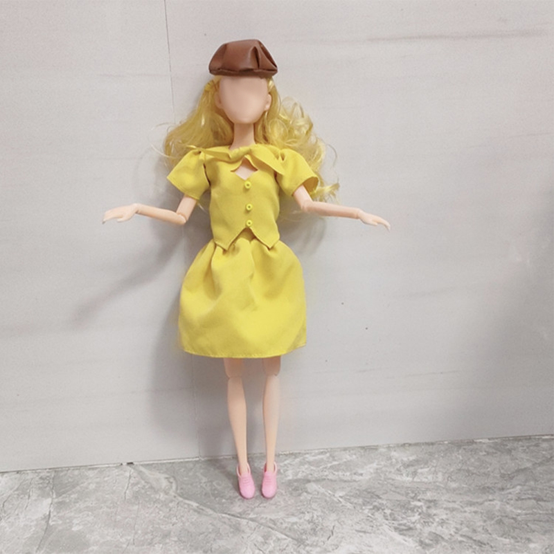 Doll dress doll artistic style dress fashion dress doll costume accessories ba