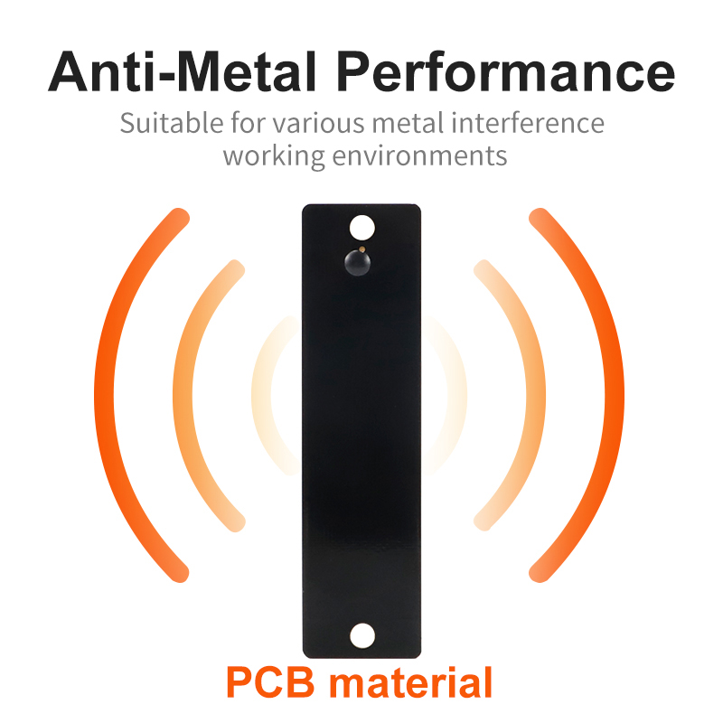 High Frequency Uhf Rfid Label Passive Temperature Sensor Rf Tag Without