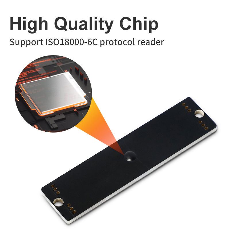 High Frequency Uhf Rfid Label Passive Temperature Sensor Rf Tag Without