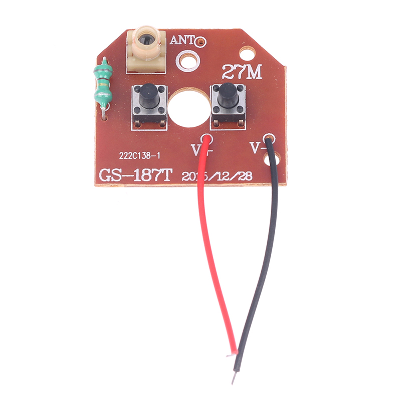 2CH RC REMOTE Control 27/40MHz Circuit PCB Transmitter & Receiver Board ...