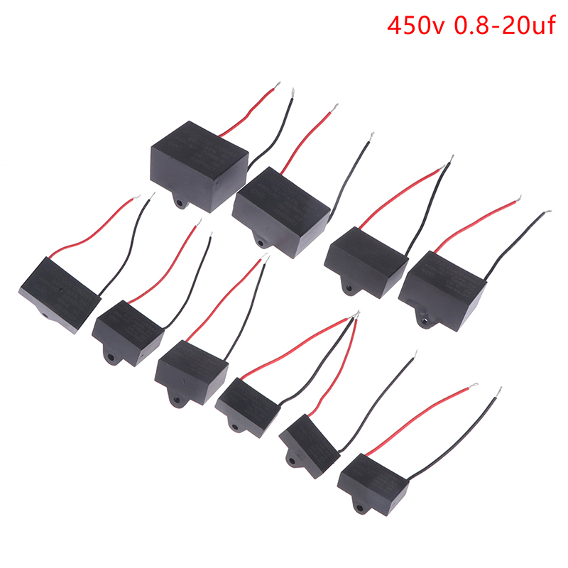 CBB61 1UF starting capacitance AC Fan Capacitor 450V CBB Motor Run Capacitor EI