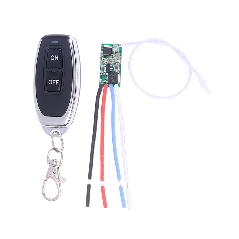 433MHZ DC 3.6V 5V 9V 12V 24V 1CH Mini Relay Wireless RF Remote Control ...