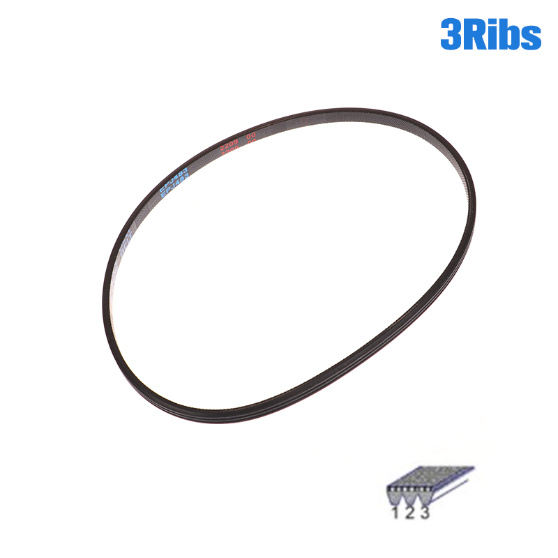 V-Belt PJ483 190J Rubber Belt 3/4/5/6 Ribs For DIY RC Motor ...